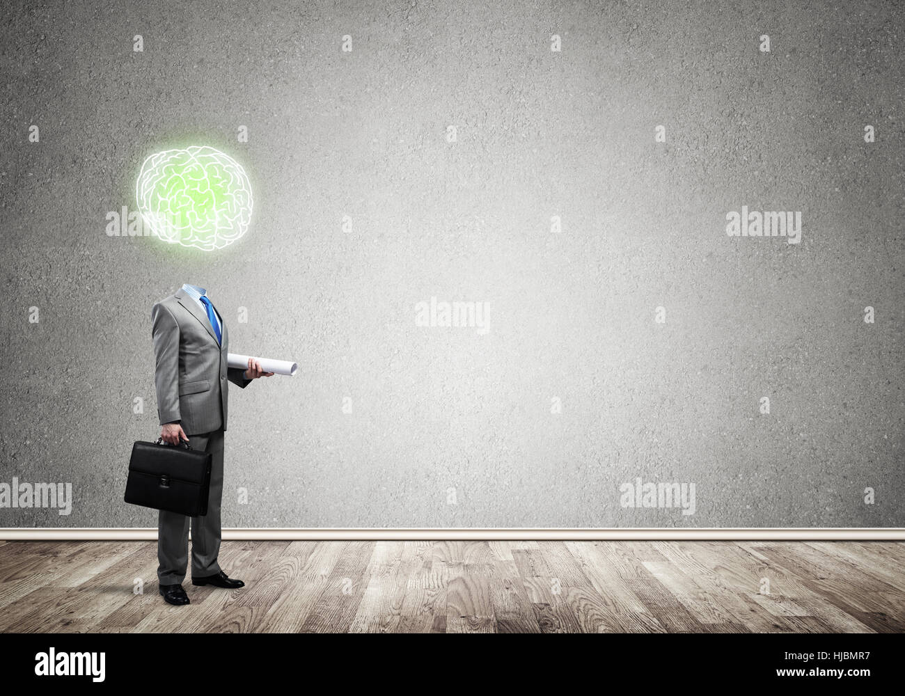 Man of great mind Stock Photo - Alamy