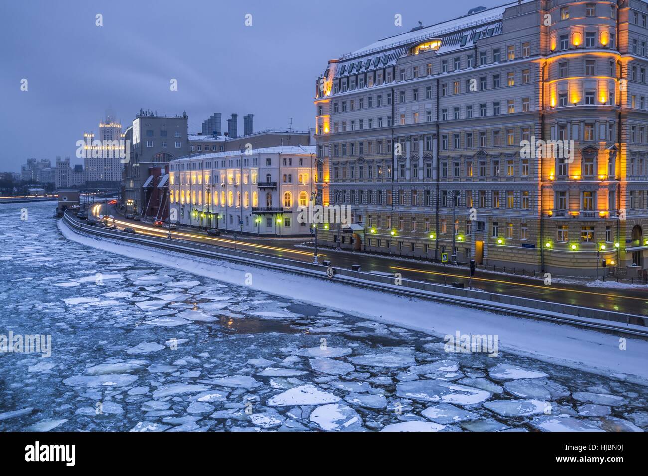Russia, Moscow. Hotel Baltschug Kempinski Moscow Stock Photo - Alamy