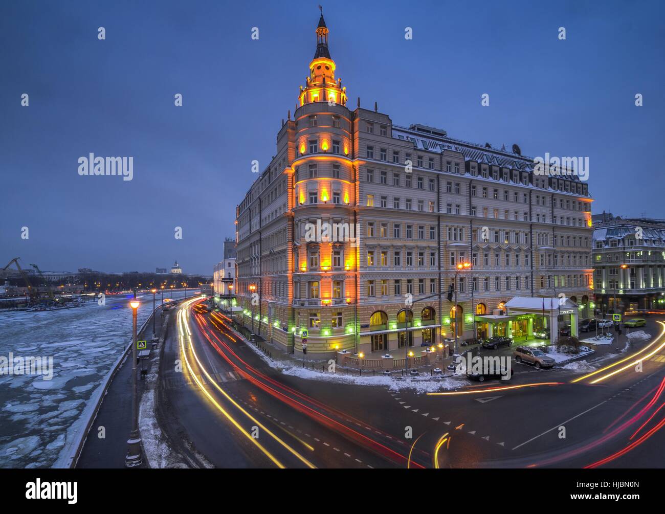 Russia, Moscow. Hotel Baltschug Kempinski Moscow Stock Photo - Alamy
