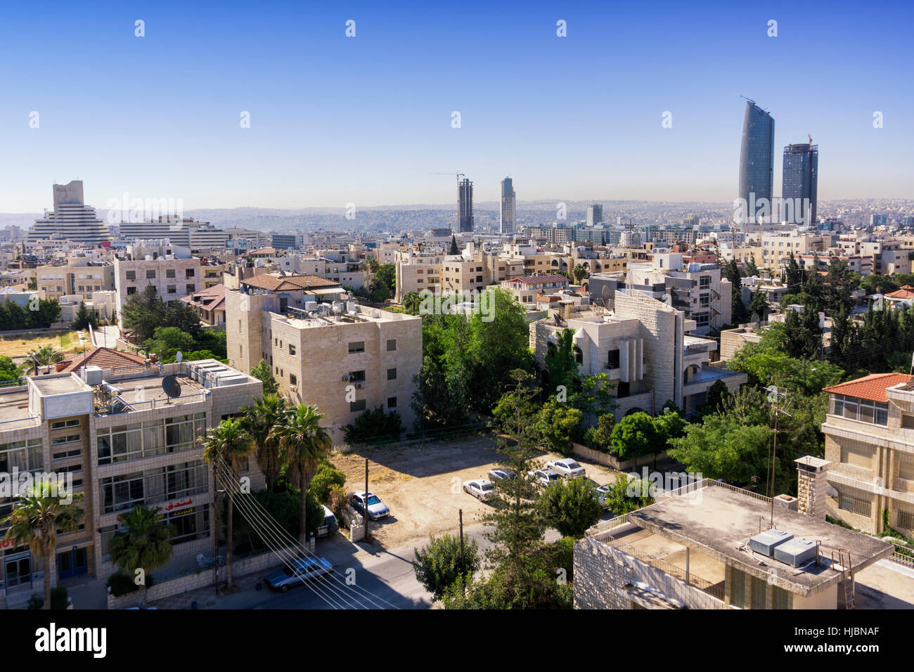 Amman city view, in Jordan Stock Photo - Alamy