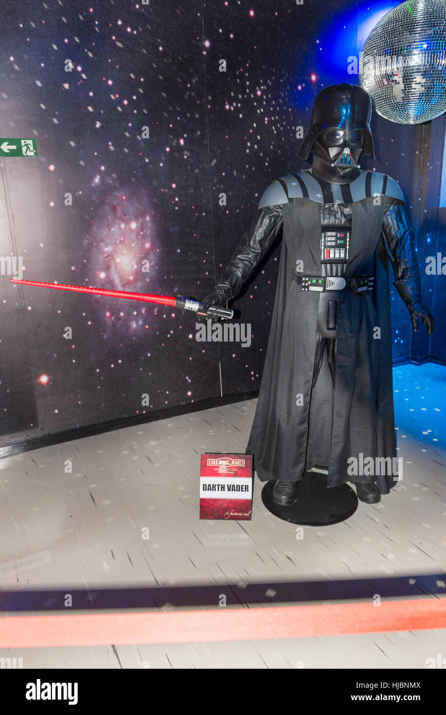 Foz do Iguazu, Brazil - july 10, 2016: Star wars team members wax ...