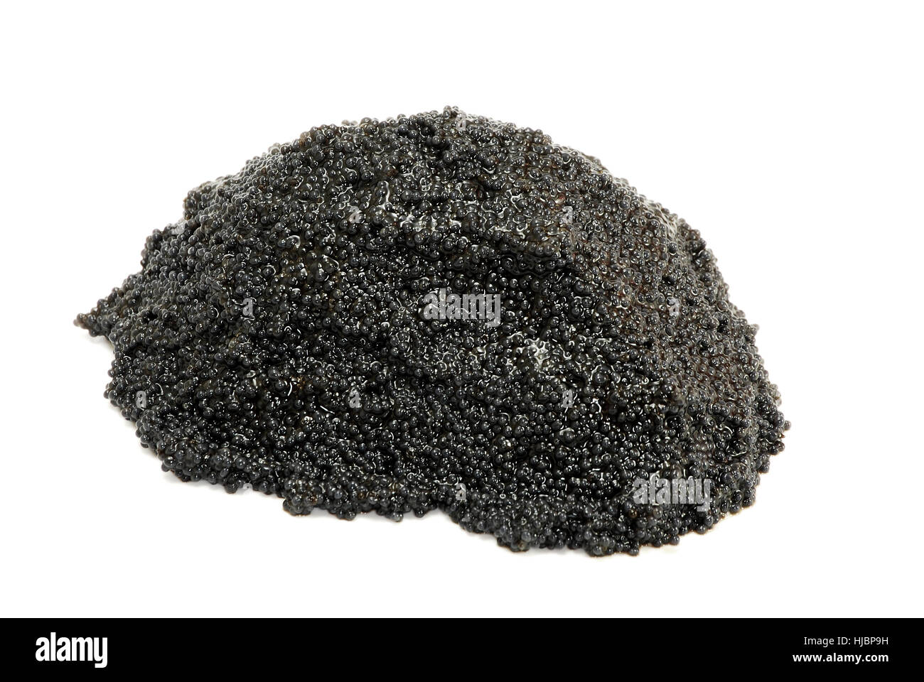 Black caviar isolated Stock Photo - Alamy