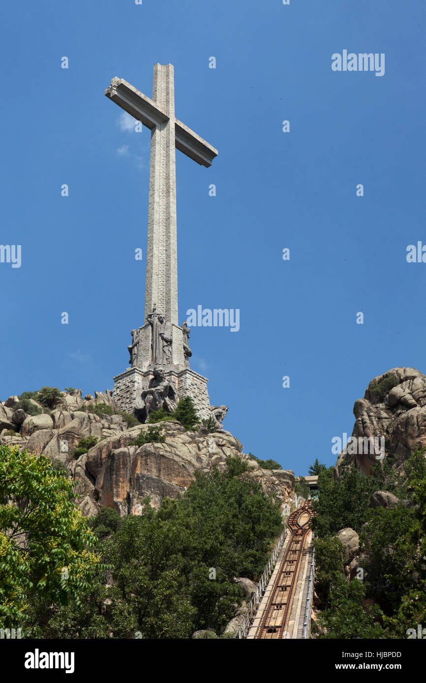 The Holy Cross over the Basilica de la Santa Cruz (Basilica of the Holy ...