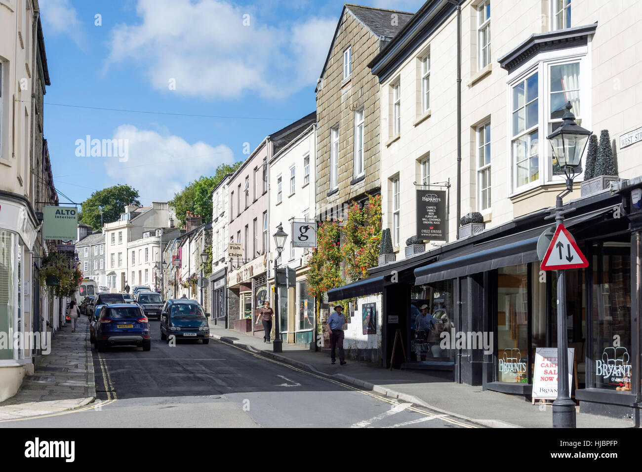 Tavistock devon town hi-res stock photography and images - Alamy