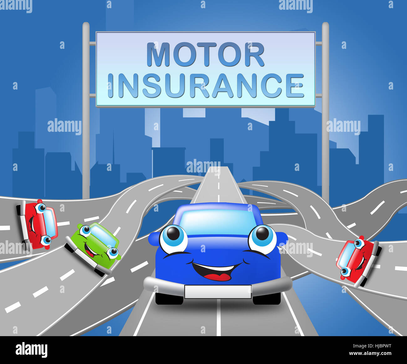 Motor insurance sign hi-res stock photography and images - Alamy