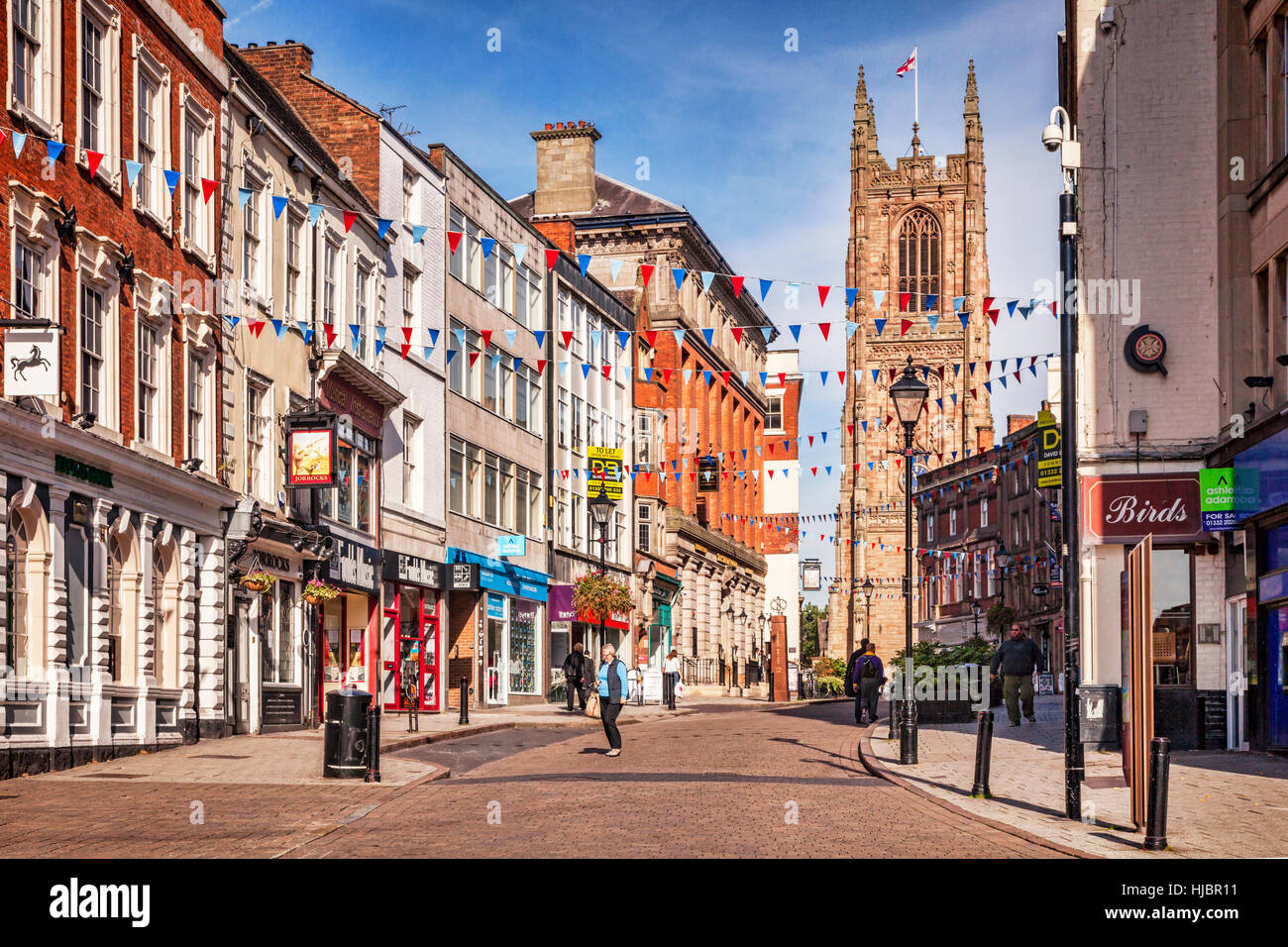 Derby city centre hi-res stock photography and images - Alamy