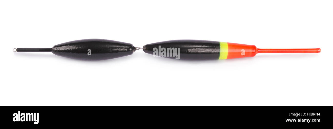 Special float for white fish isolated on white. Clipping path inside ...