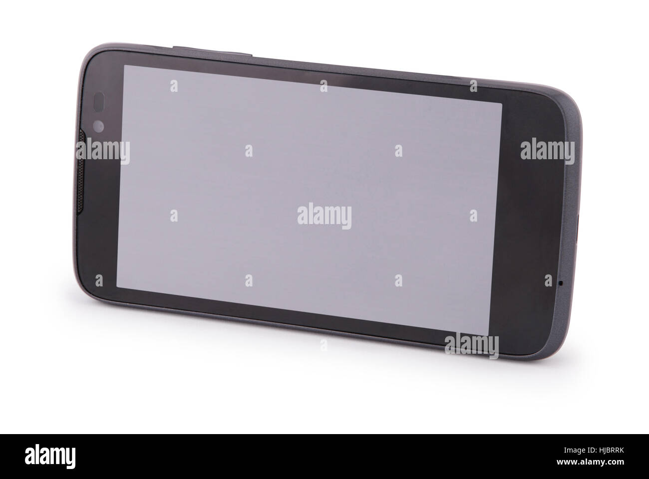 Smart Phone isolated on white. Two clipping path inside separately for ...