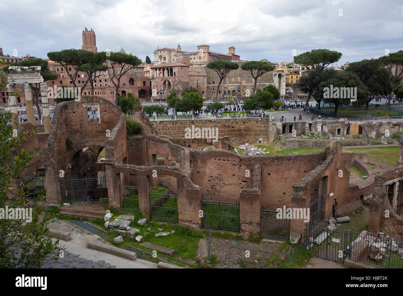 Forum Romanum, ancient Rome Stock Photo - Alamy