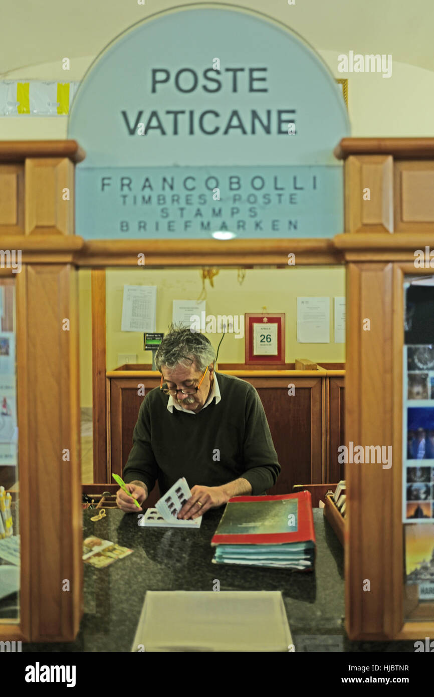 Vatican post office Stock Photo - Alamy