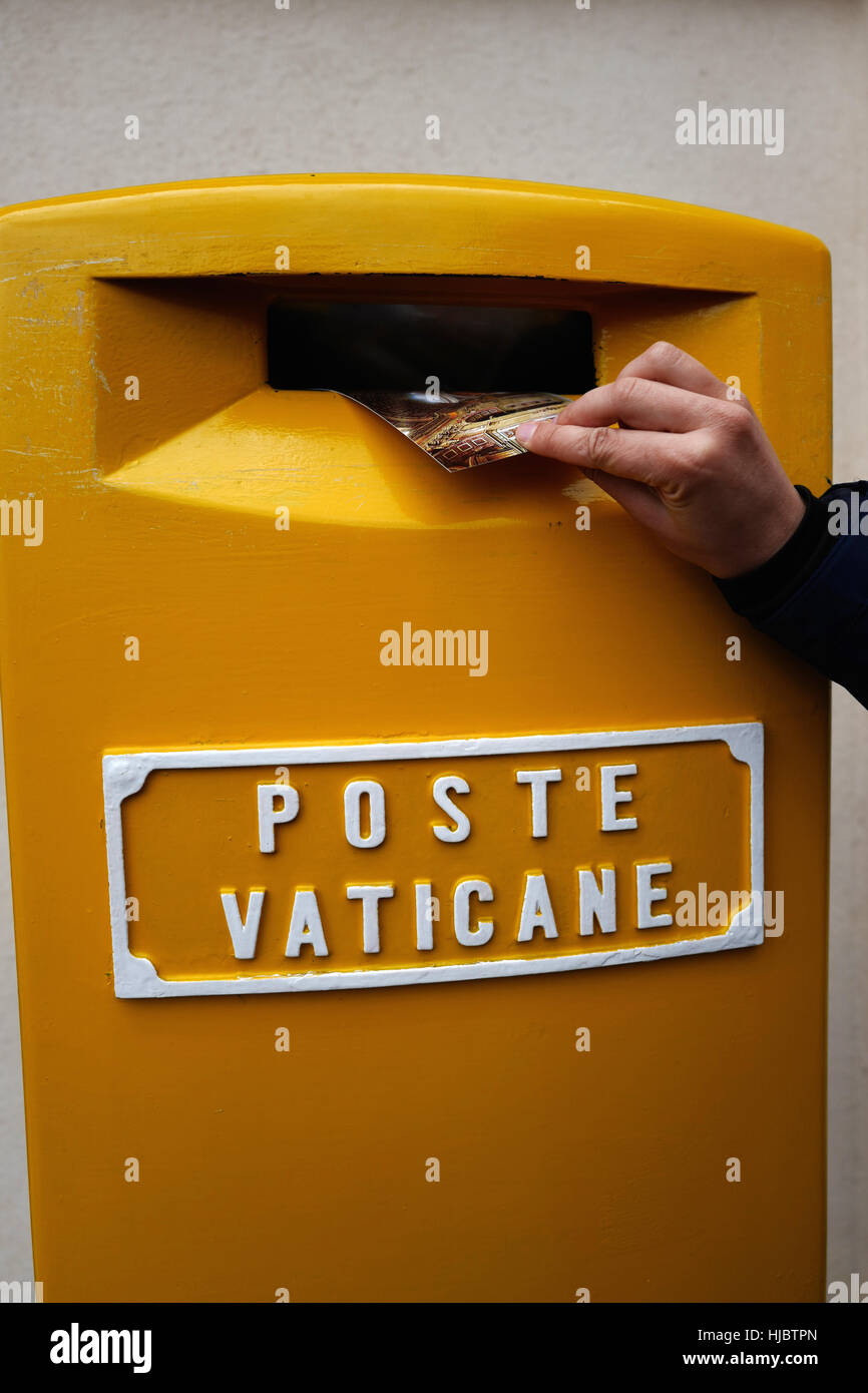 Vatican post office Stock Photo - Alamy