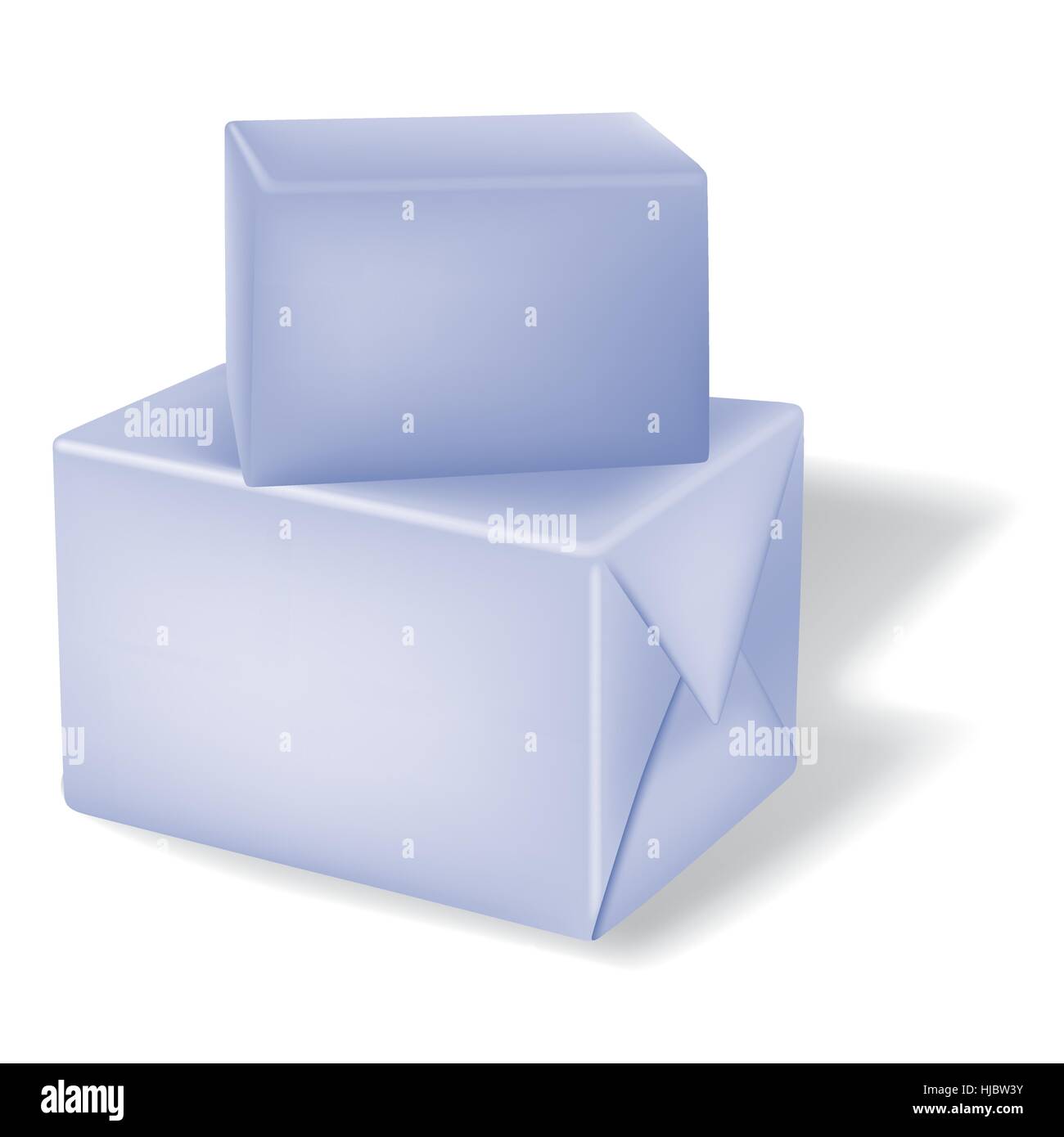 Gift boxes paper cut Stock Vector Images - Alamy