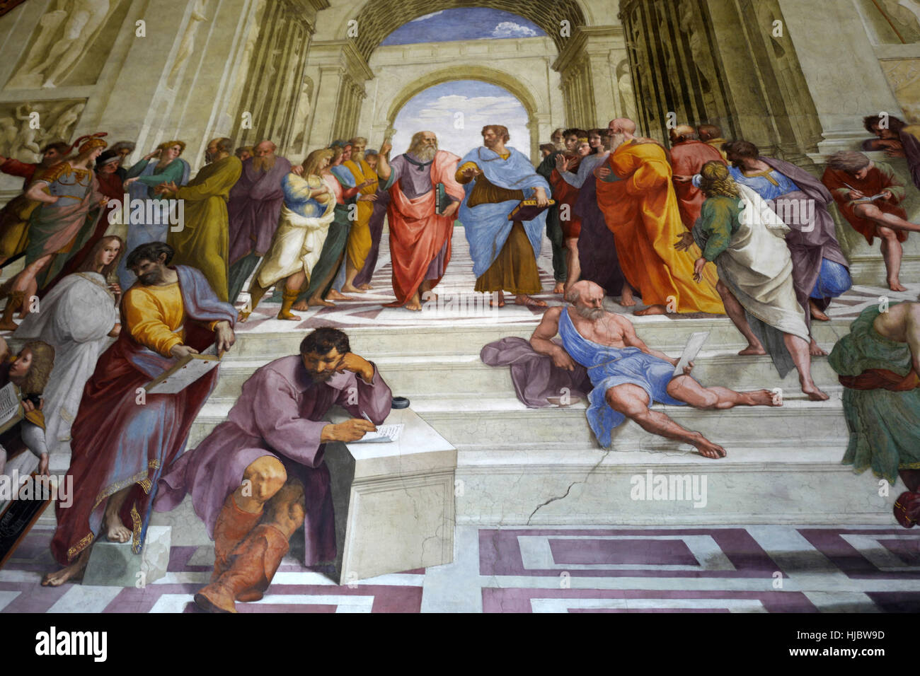 Raphael School Of Athens Stock Photos & Raphael School Of Athens Stock ...