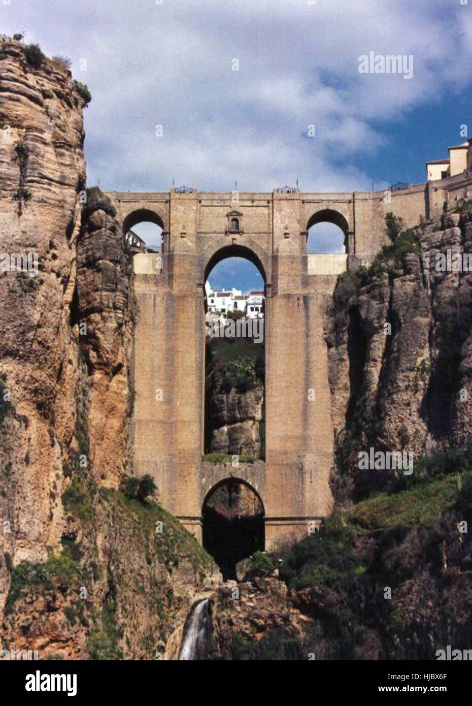 The Bridge at Ronda Stock Photo - Alamy