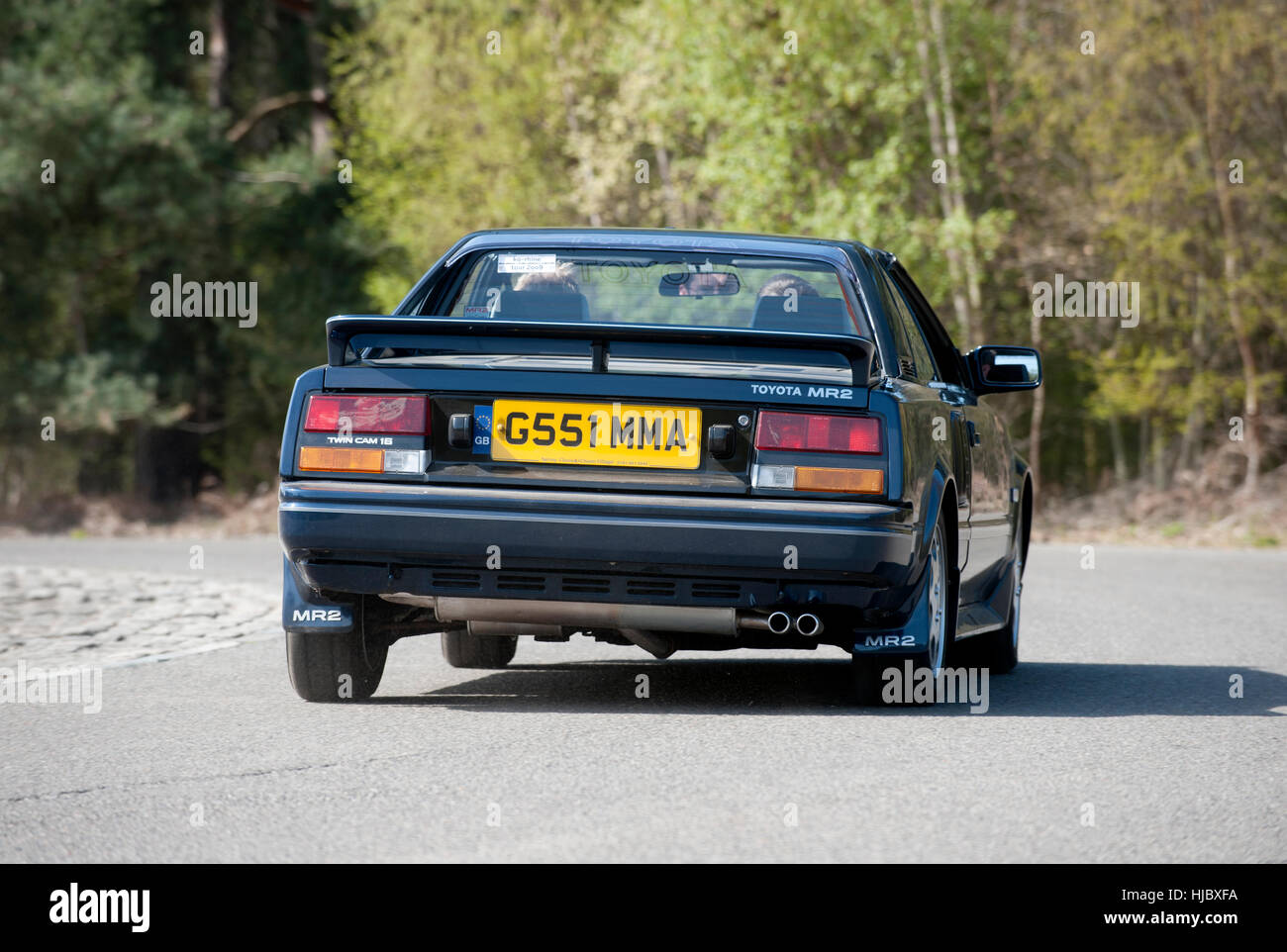 1989 Mk1 Toyota MR2 mid engine T top sports car Stock Photo - Alamy