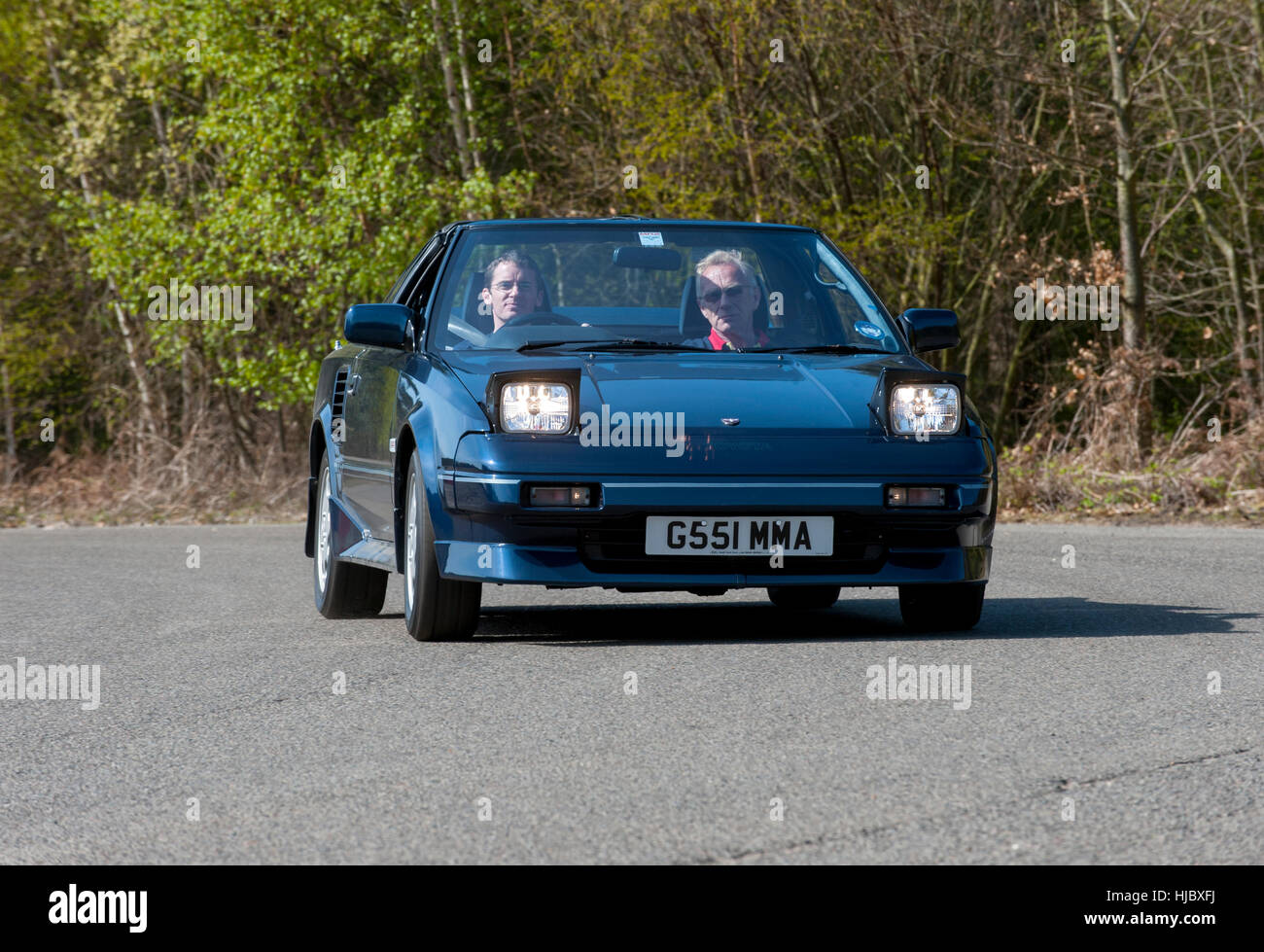 1989 Mk1 Toyota MR2 mid engine T top sports car Stock Photo - Alamy