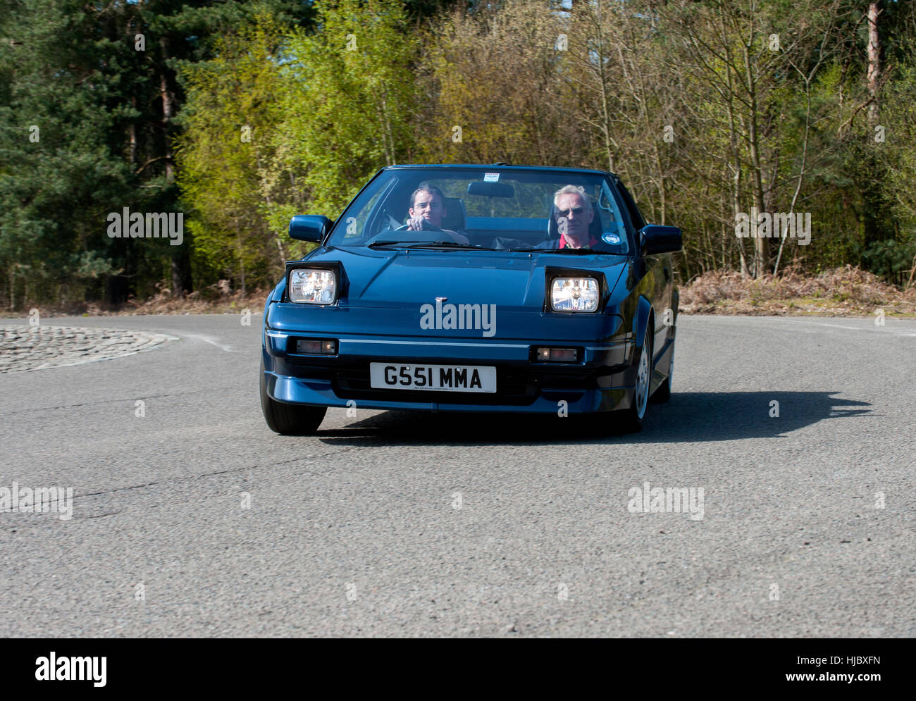 1989 Mk1 Toyota MR2 mid engine T top sports car Stock Photo - Alamy