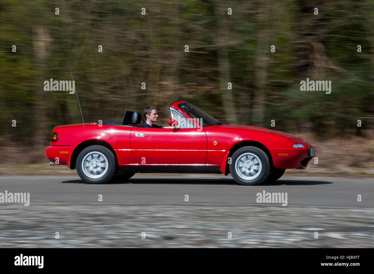Mk1 Mazda MX5 open top Japanese sports car (1991 - 1998) inspired by ...