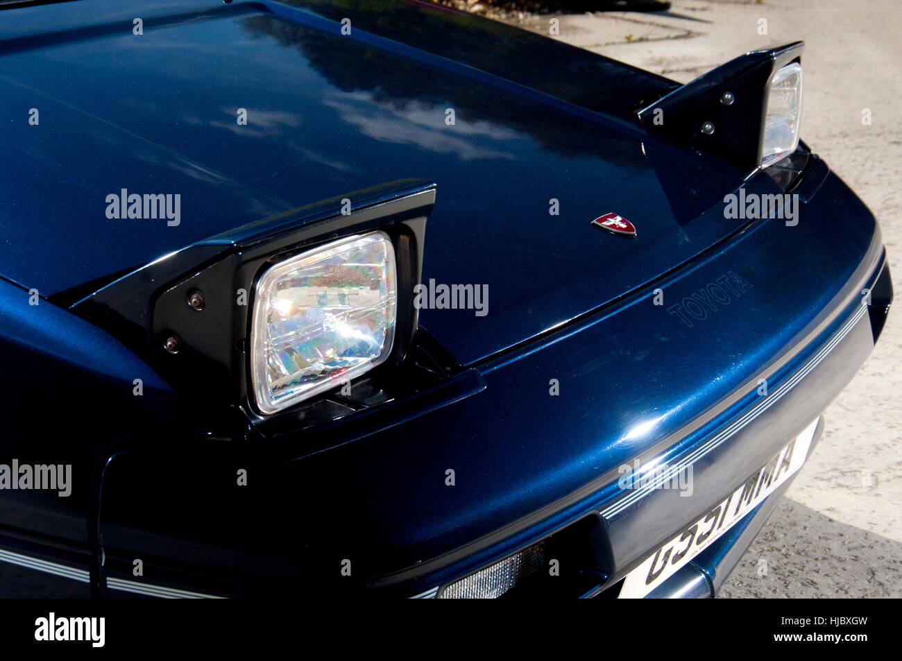 1989 Mk1 Toyota MR2 mid engine T top sports car Stock Photo - Alamy
