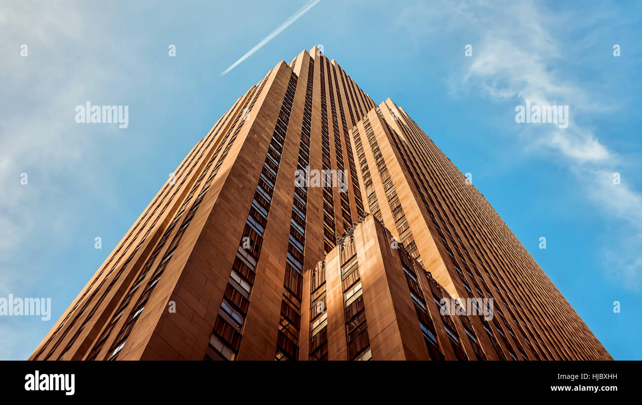 A nice skyscraper from bottom Stock Photo - Alamy
