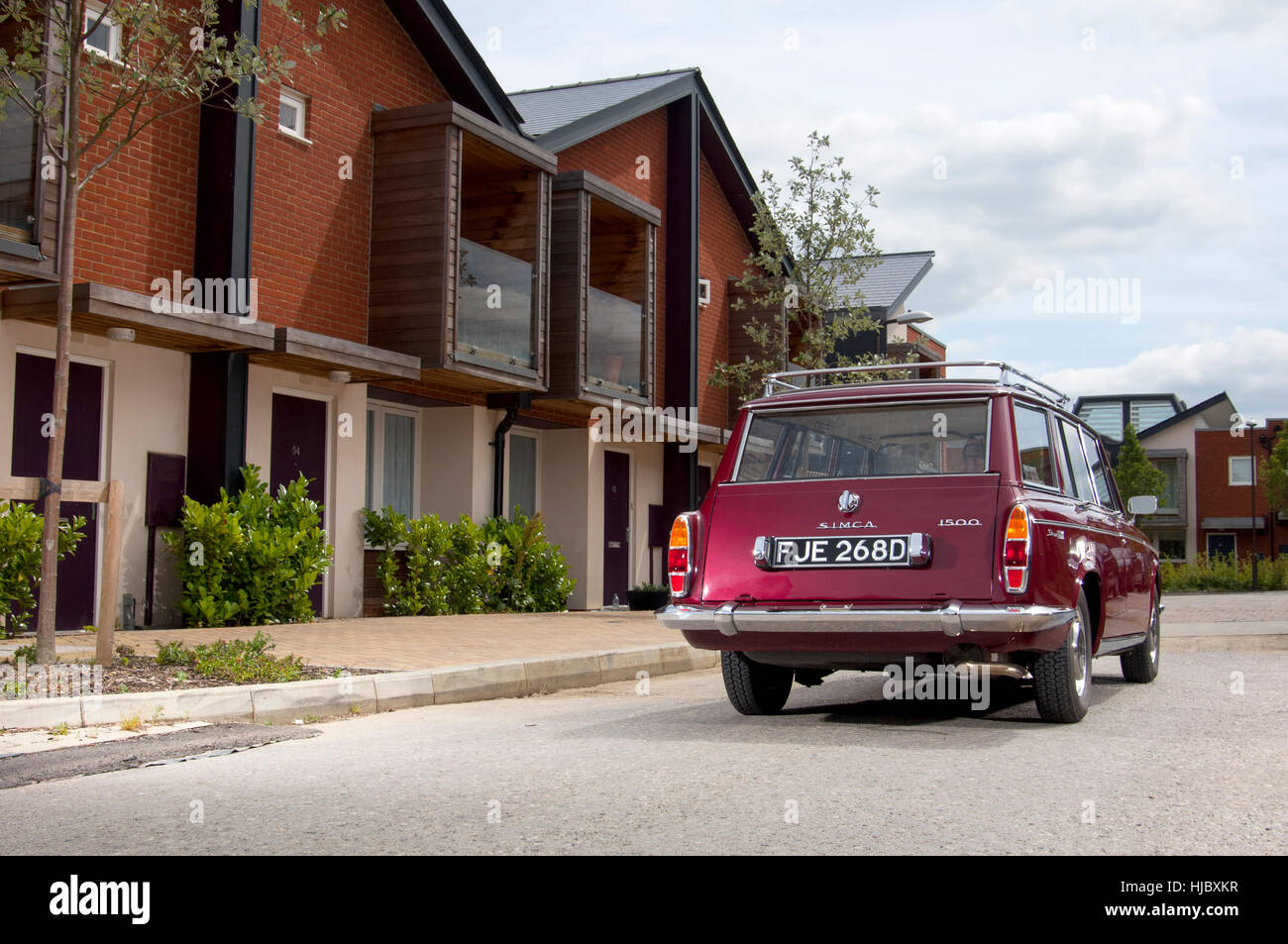1966 Simca 1500 classic French estate car Stock Photo - Alamy