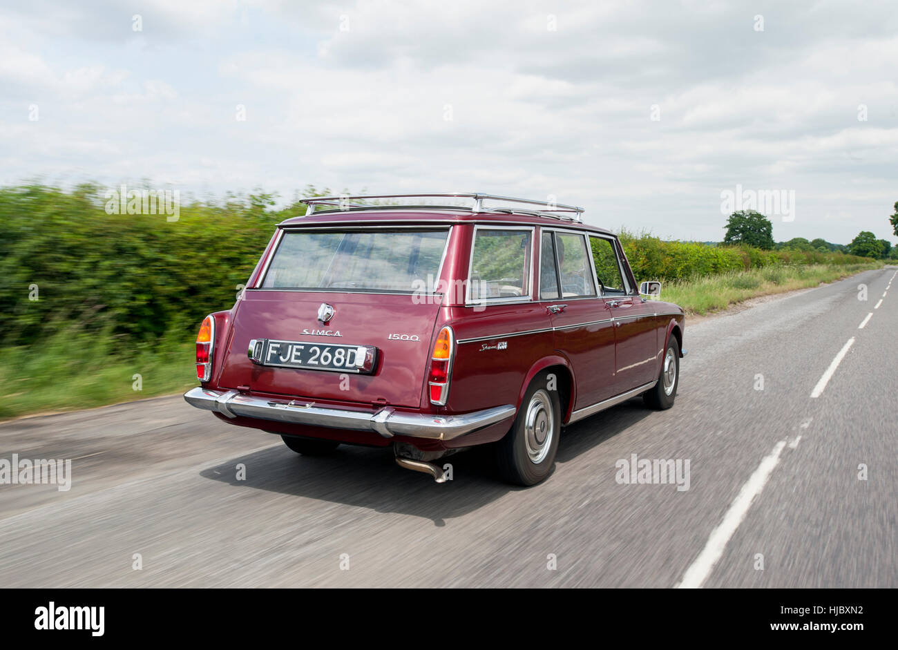 1966 Simca 1500 classic French estate car Stock Photo - Alamy
