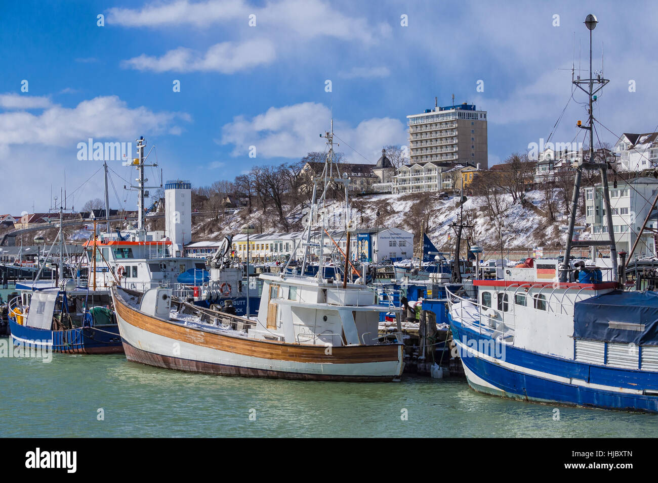 winter, harbor, ice, boats, sailing boat, sailboat, rowing boat, boat ...