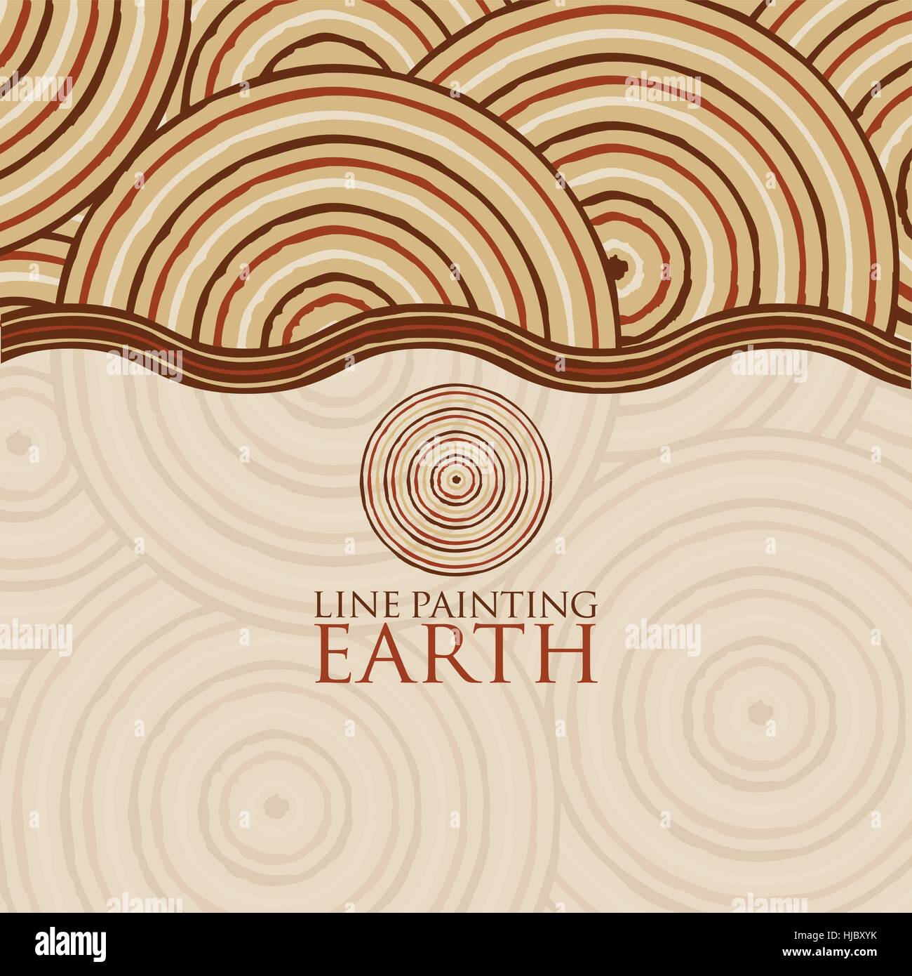 Line painting invite/ greeting card in vector format Stock Vector Image ...