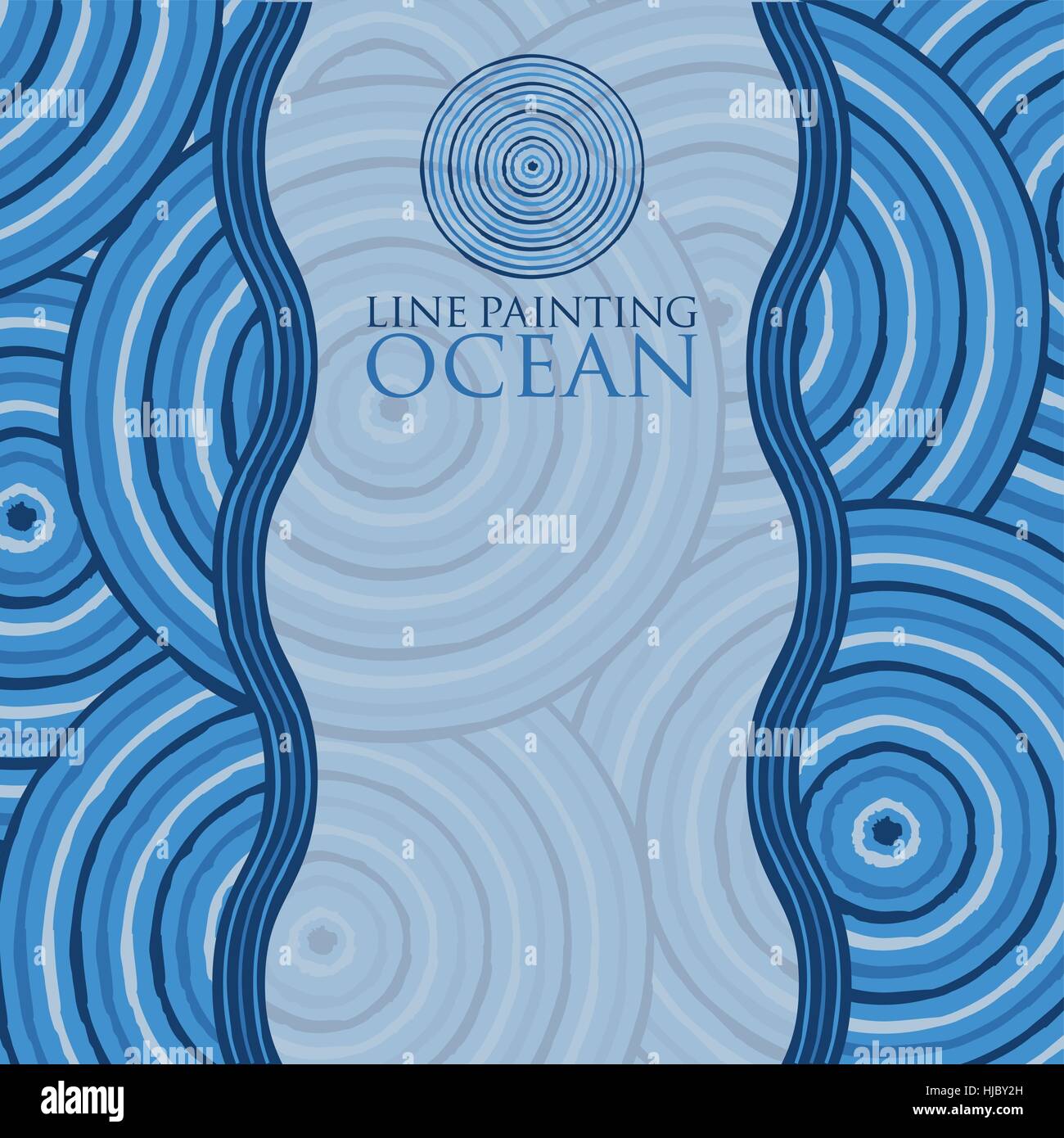 Line painting invite/ greeting card in vector format Stock Vector Image ...