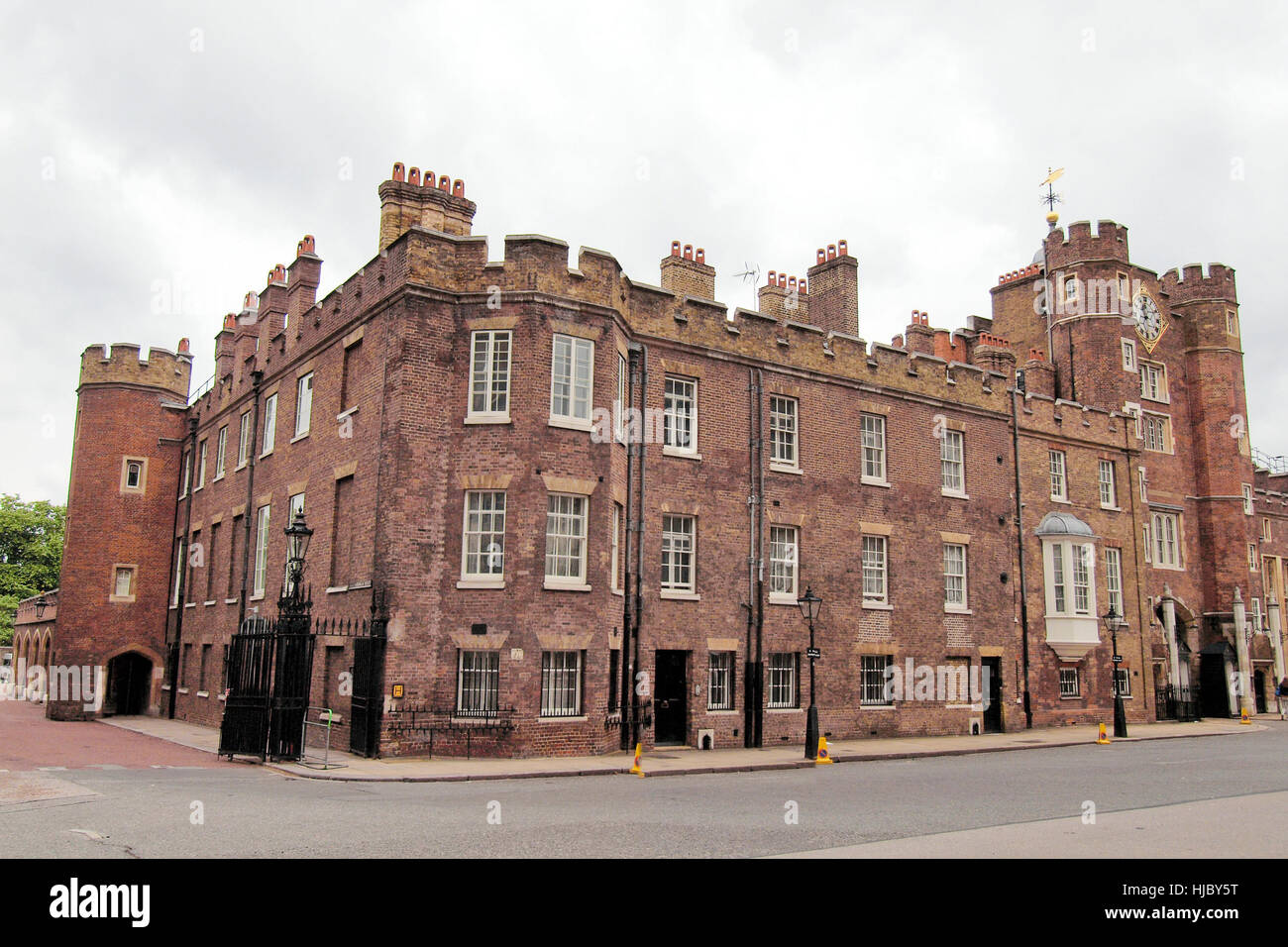 city, town, europe, vintage, london, england, brick, style of ...