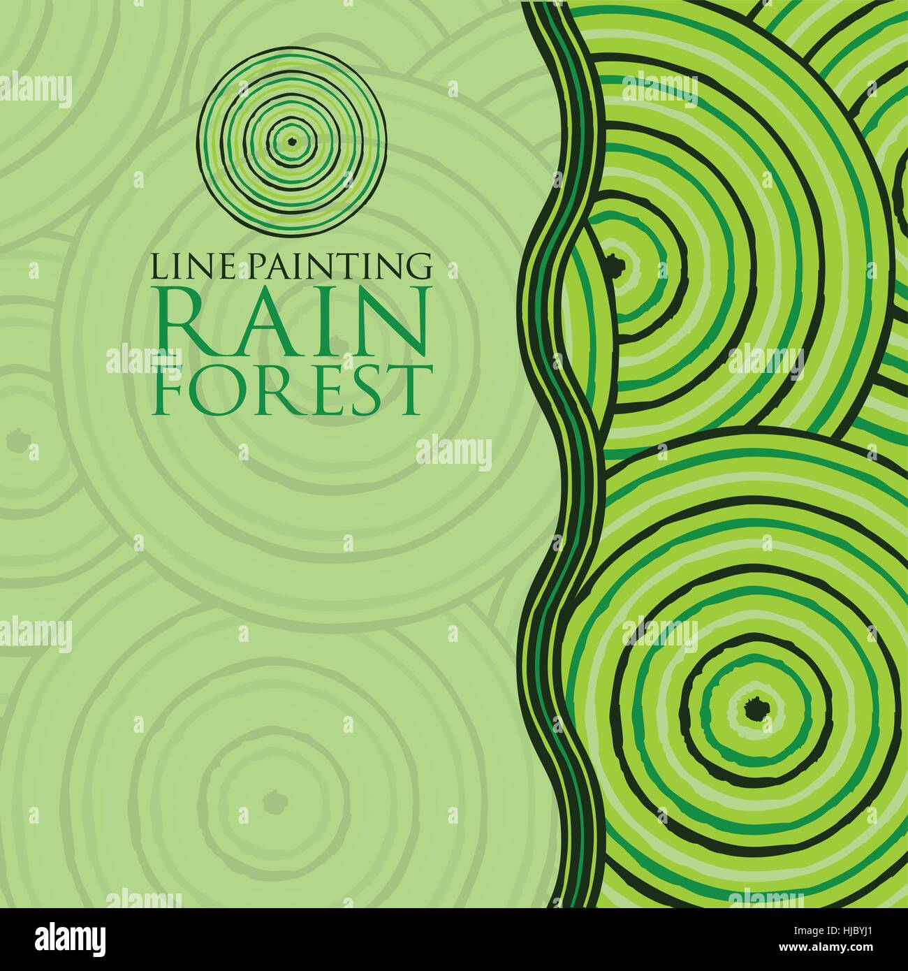 Line painting invite/ greeting card in vector format Stock Vector Image ...