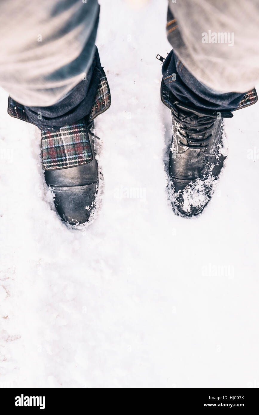 Mans boots hi-res stock photography and images - Alamy
