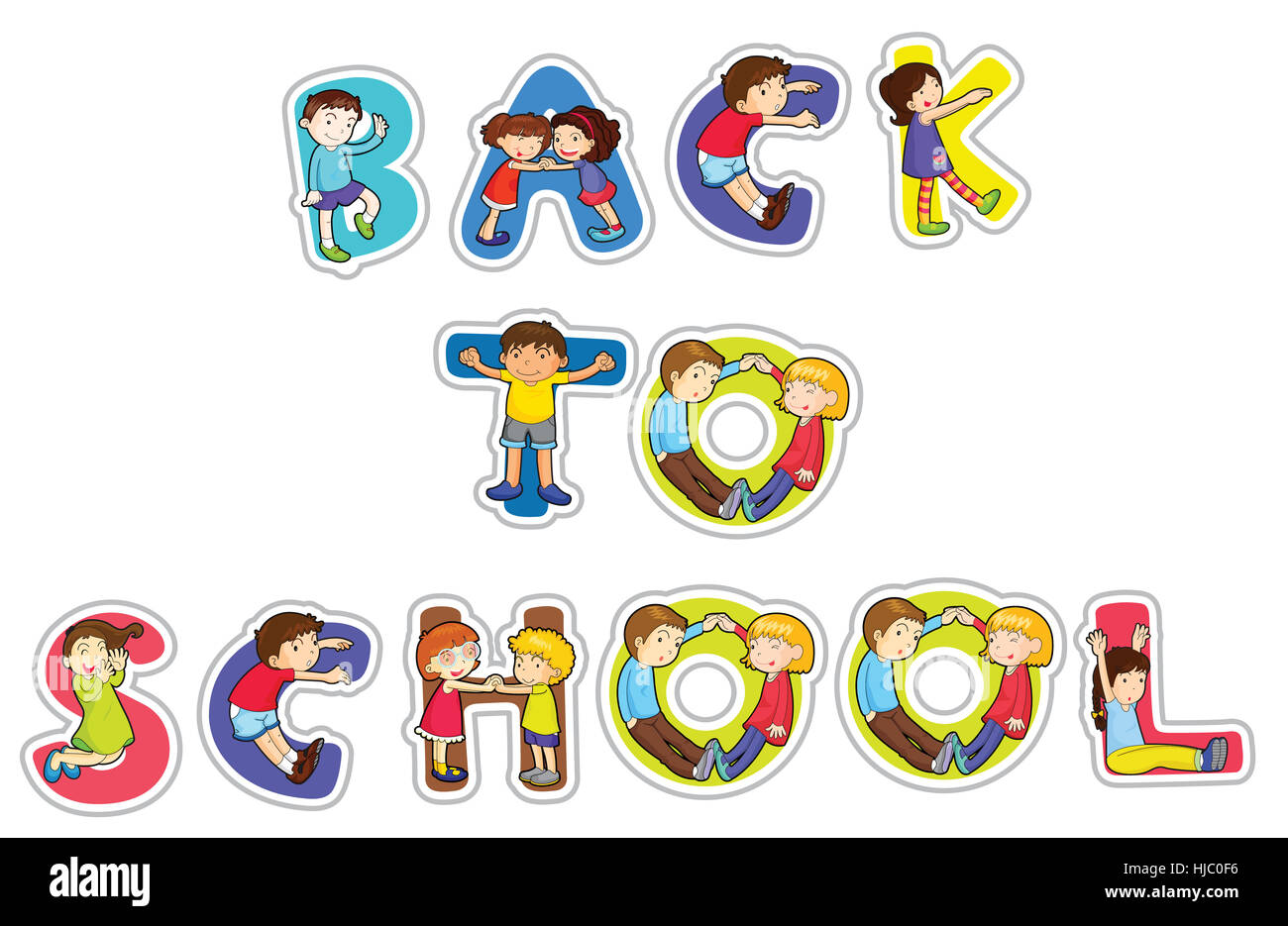 study, object, education, isolated, colour, graphic, letters, word ...