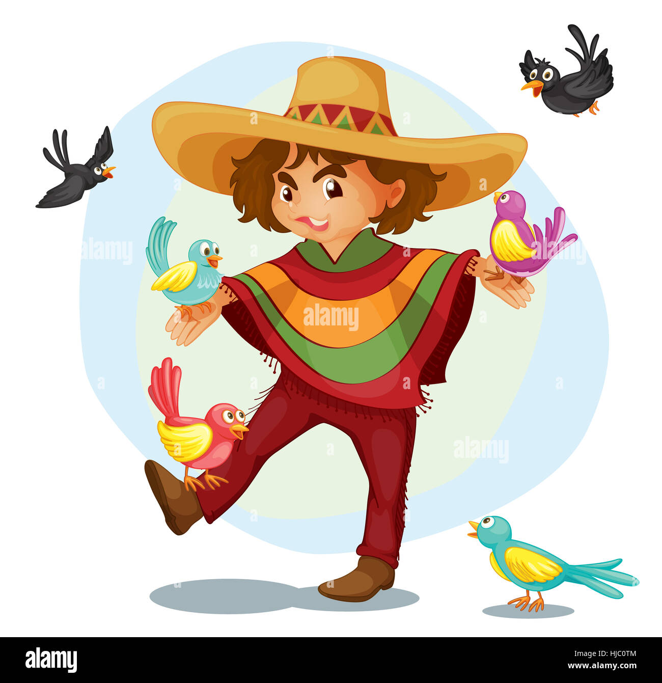 cultural, culture, animals, male, masculine, hat, person, birds ...