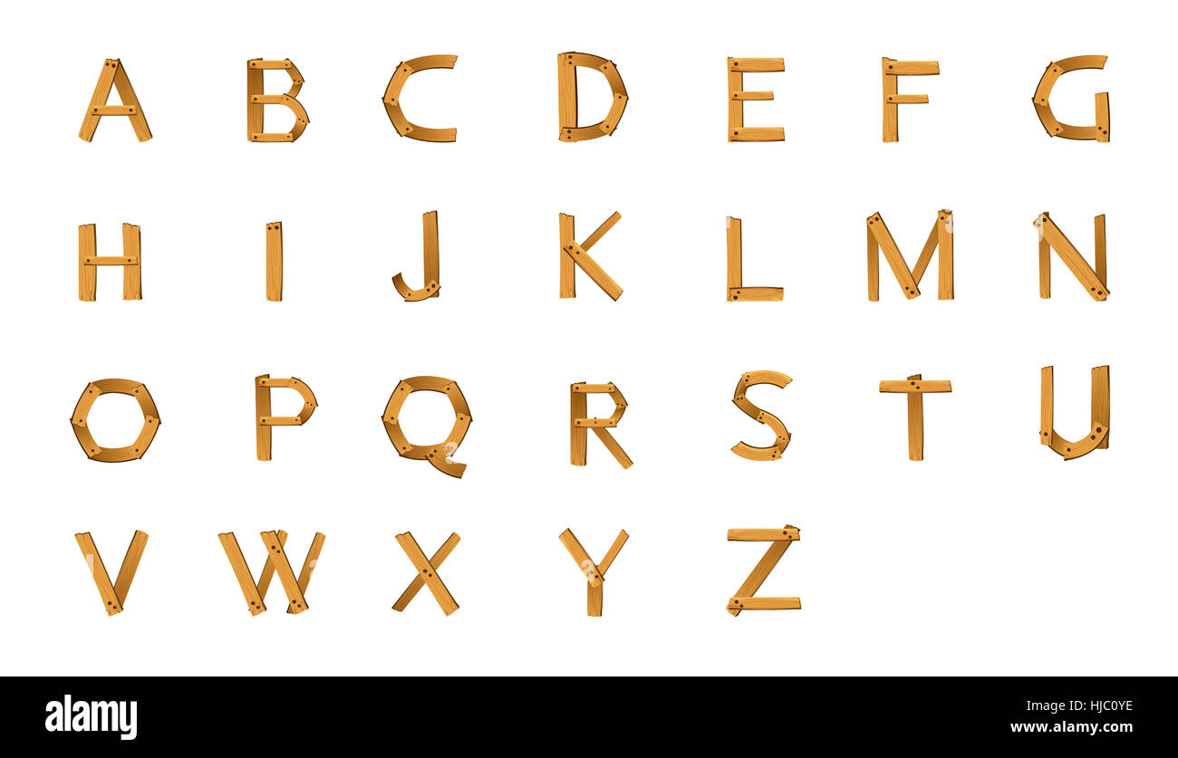 study, object, education, isolated, graphic, wood, letters, writing ...