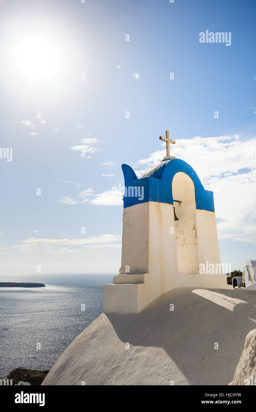 Church in Oia, Santorini Stock Photo - Alamy