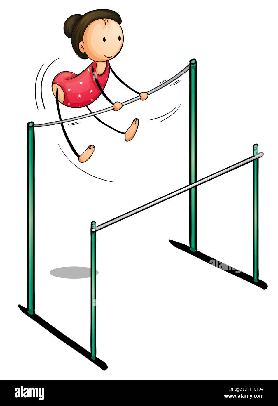 Gymnastics Clipart Parallel Bars
