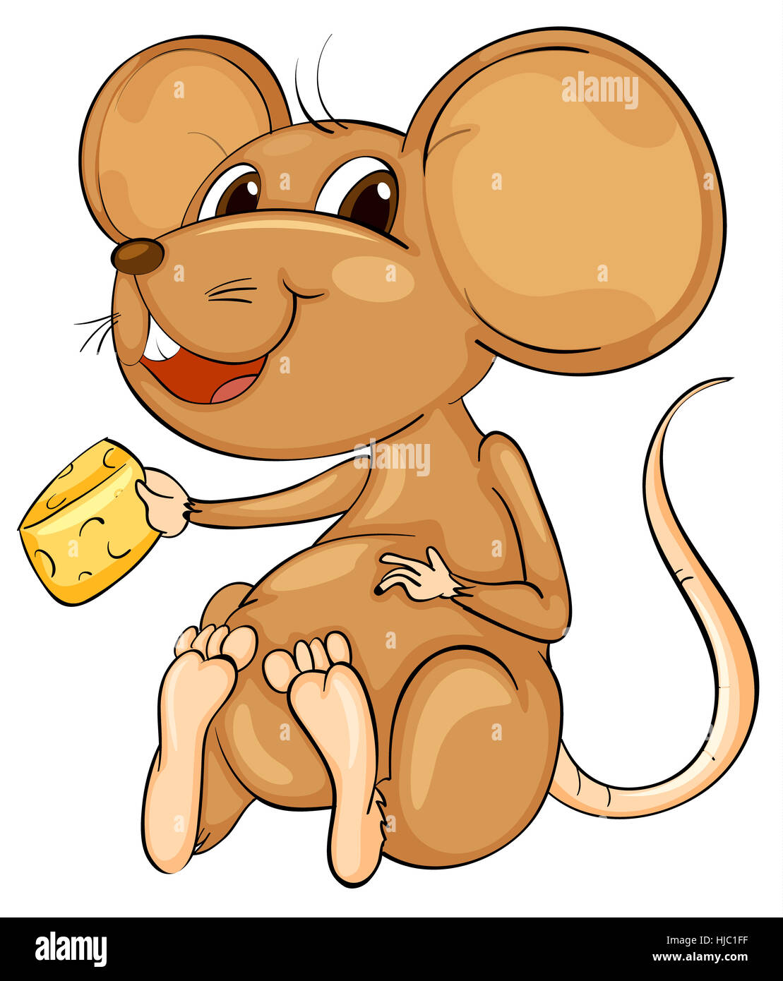 Crouching mouse Cut Out Stock Images & Pictures - Alamy
