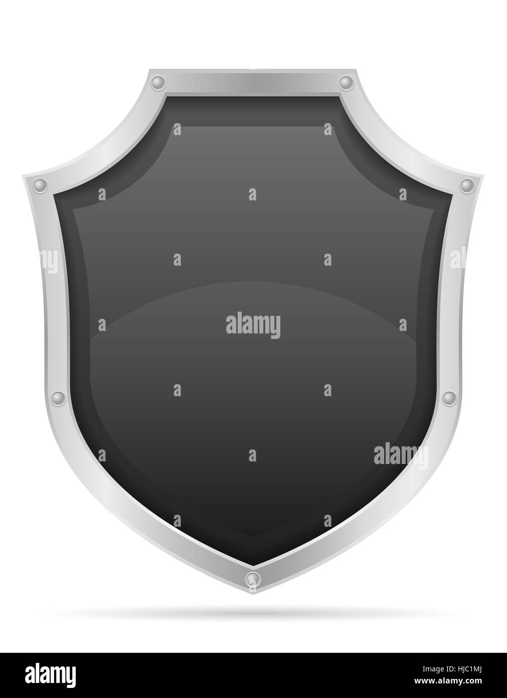battle shield medieval stock illustration isolated on white background ...
