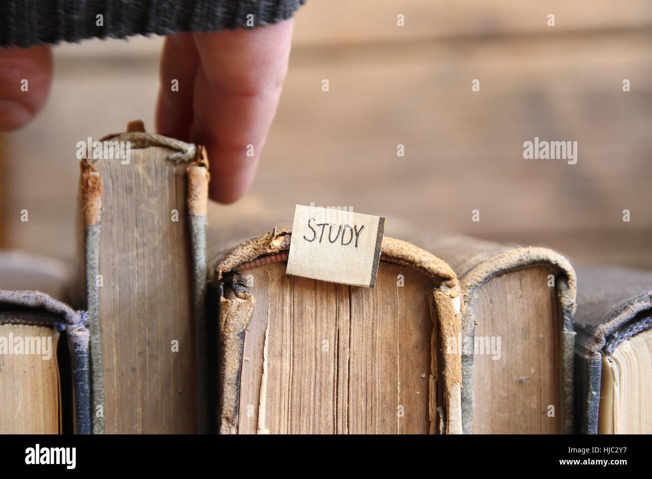 study concept, soft focus, toned Stock Photo - Alamy