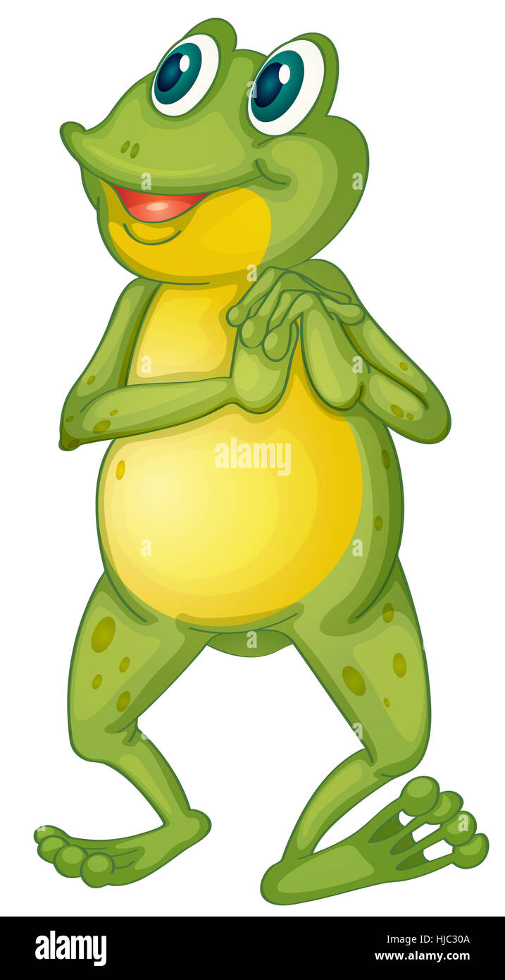 Frog walk path Cut Out Stock Images & Pictures - Alamy