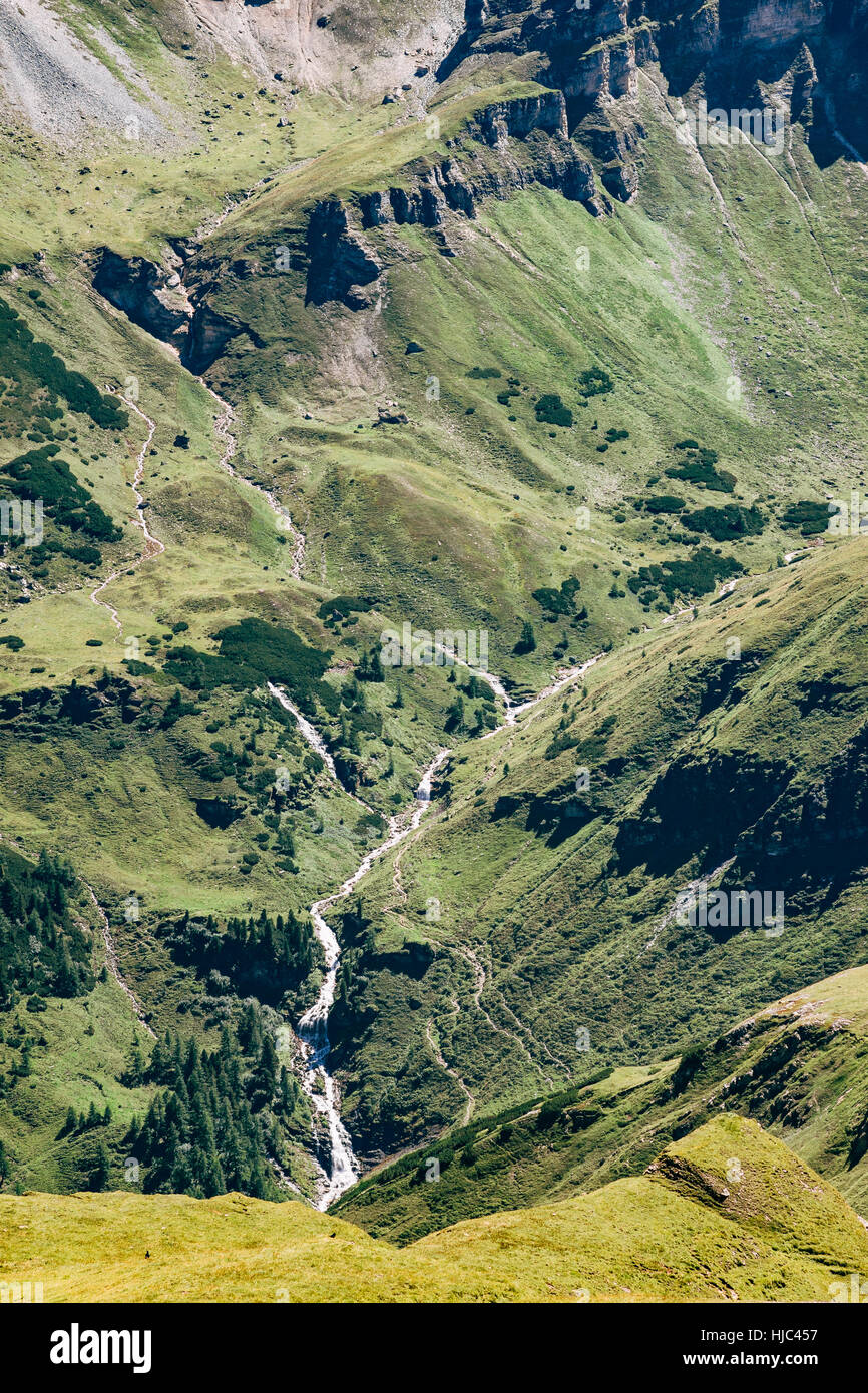 Birds eye view valley river hi-res stock photography and images - Alamy