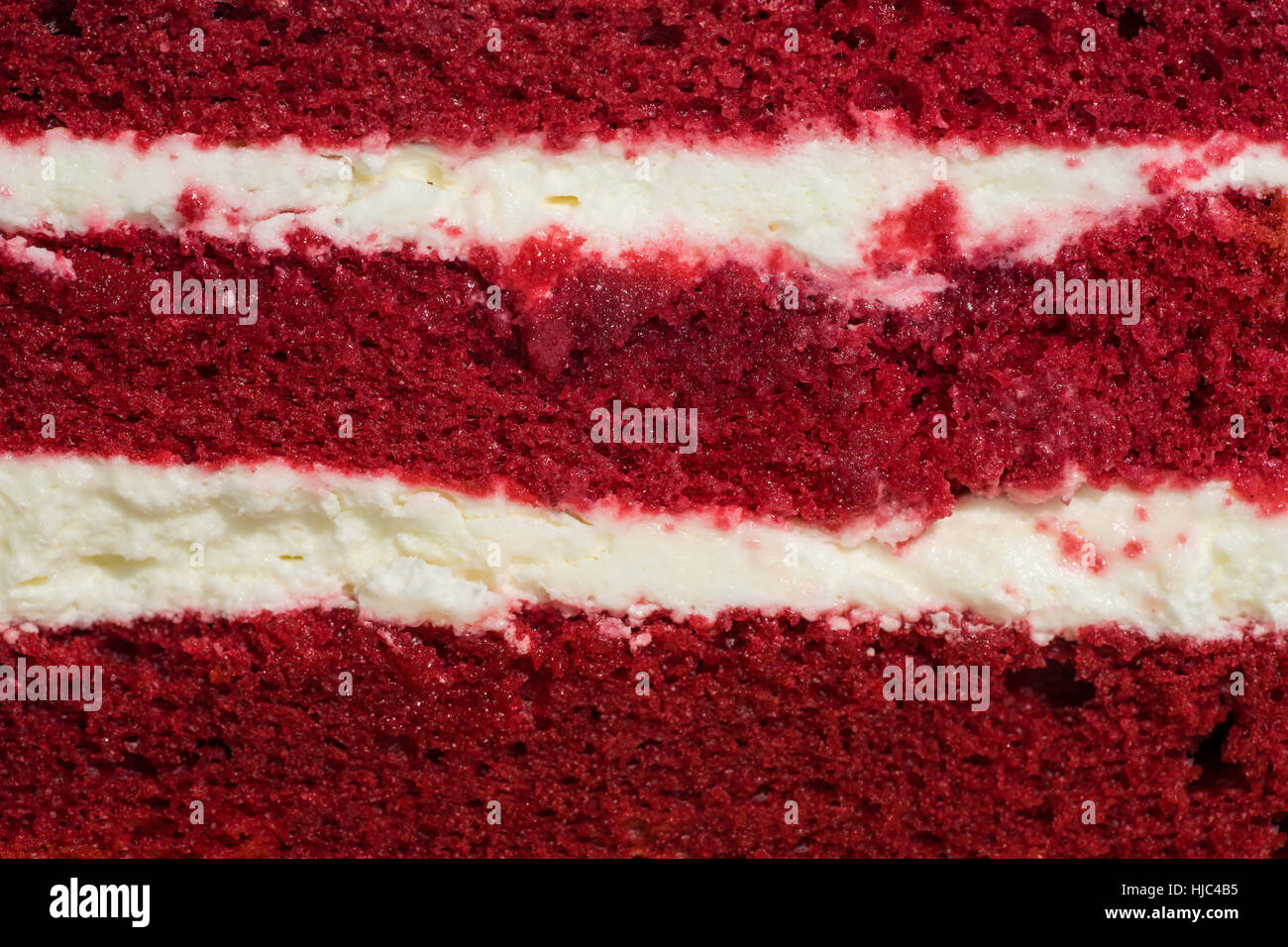 red velvet cake face cut to texture and cream - can use to display or ...