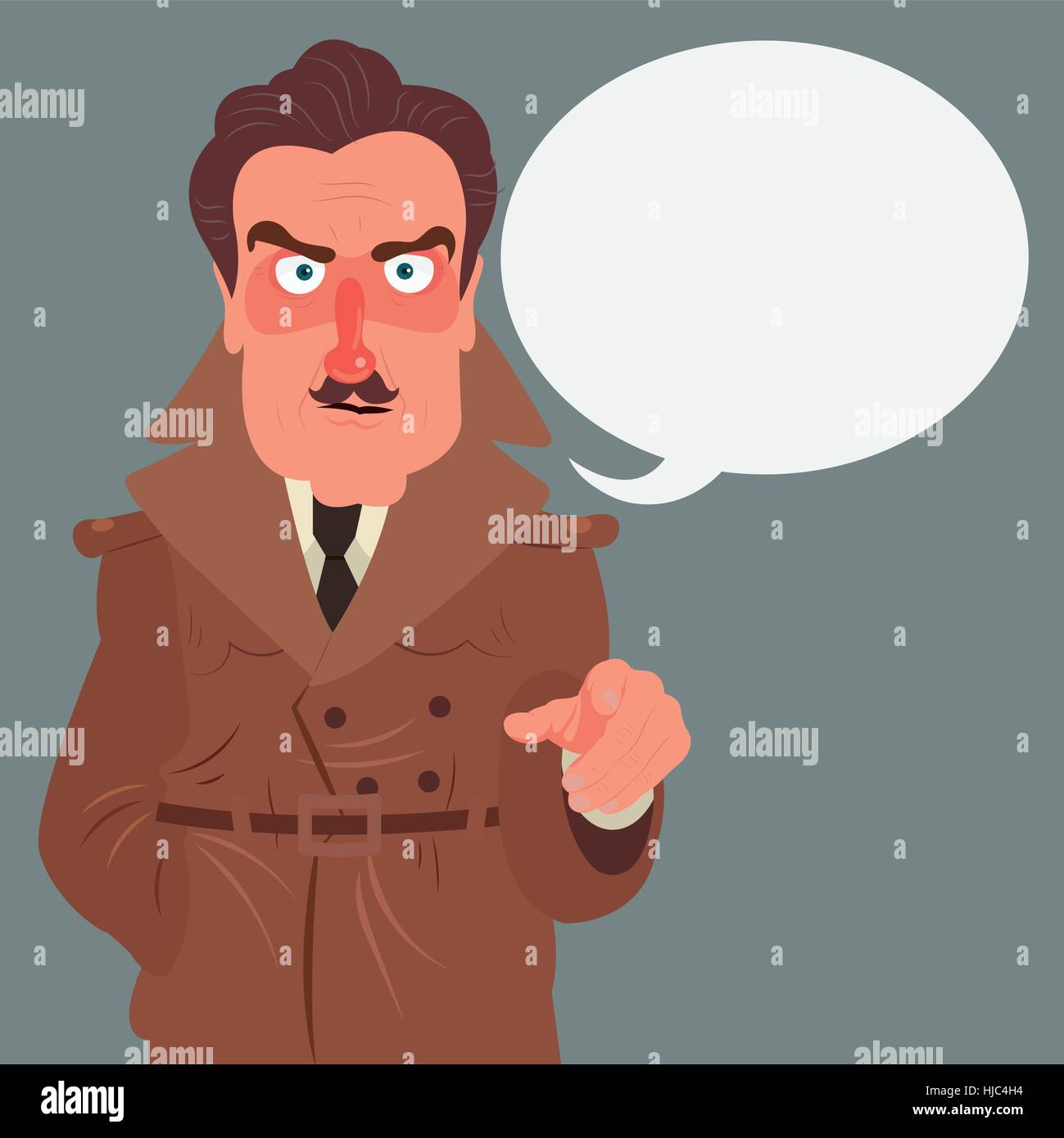 Detective character design Stock Vector Image & Art - Alamy