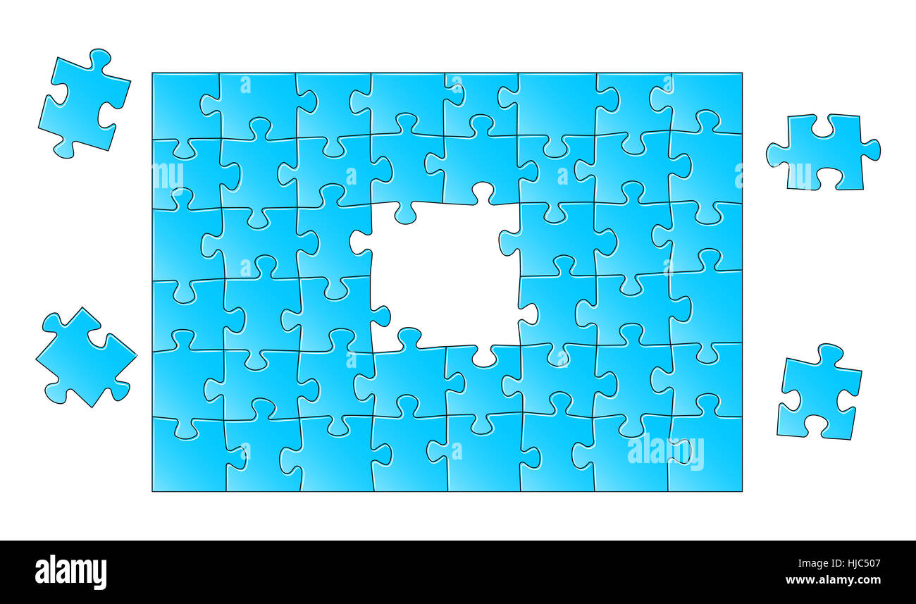 illustration, stucco, jigsaw, puzzle, jigsaw puzzle, piece, section ...