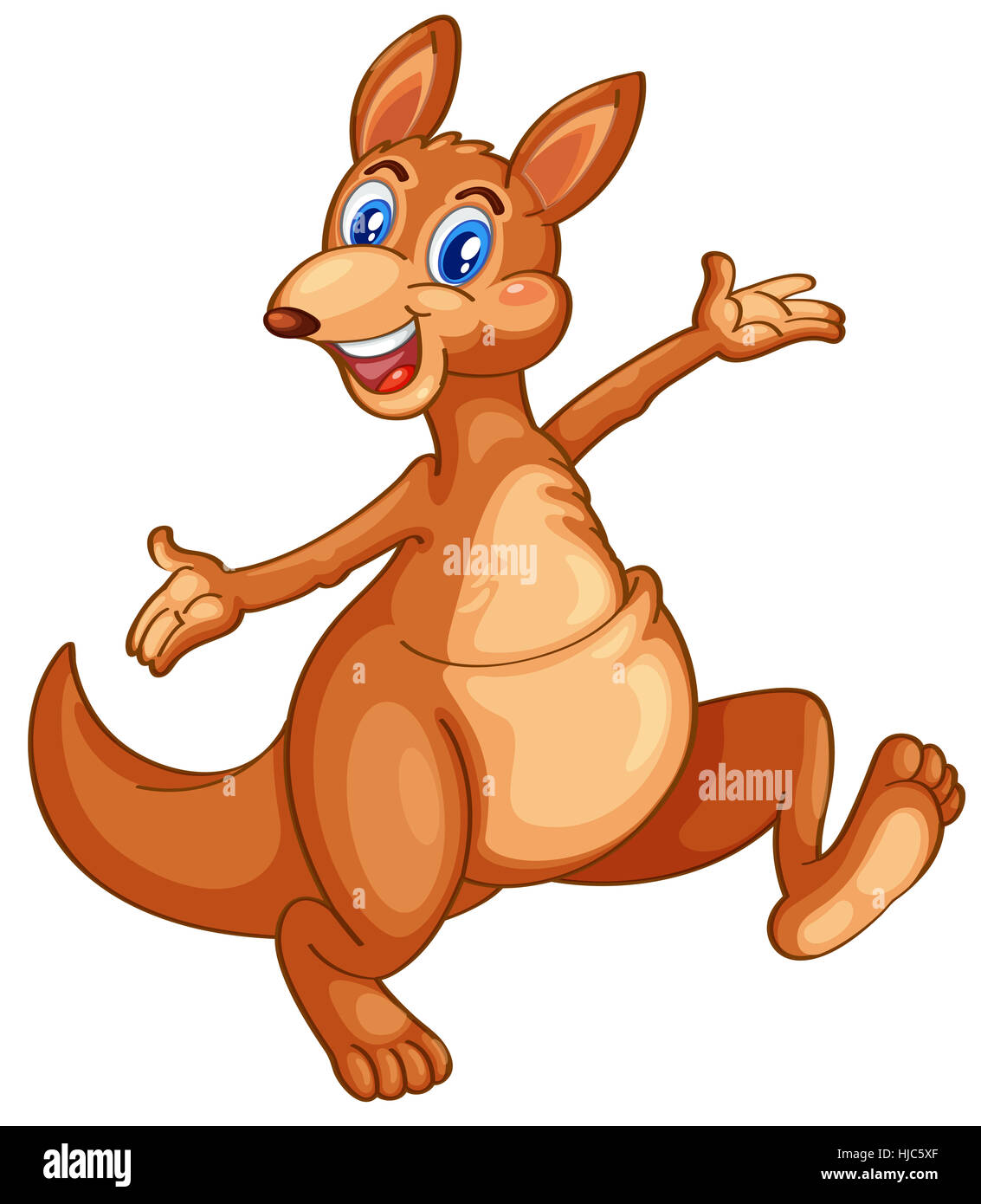 Smiling wallaby Cut Out Stock Images & Pictures - Alamy
