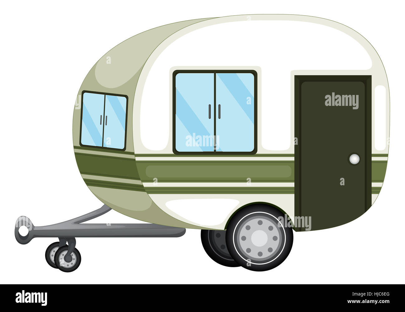 Wheels caravan Cut Out Stock Images & Pictures - Alamy