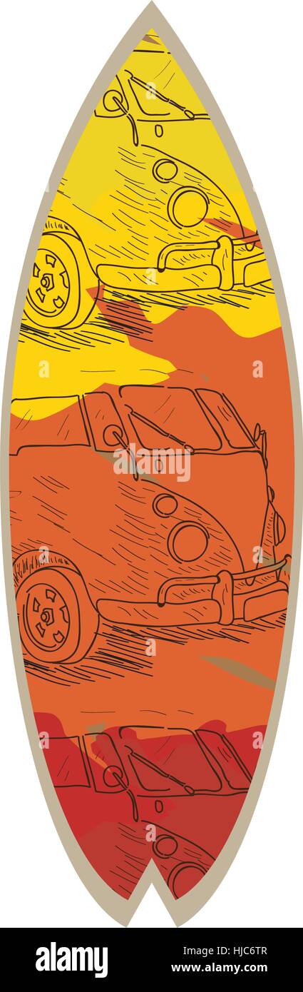 Isolated colored surfboard Stock Vector Image & Art - Alamy