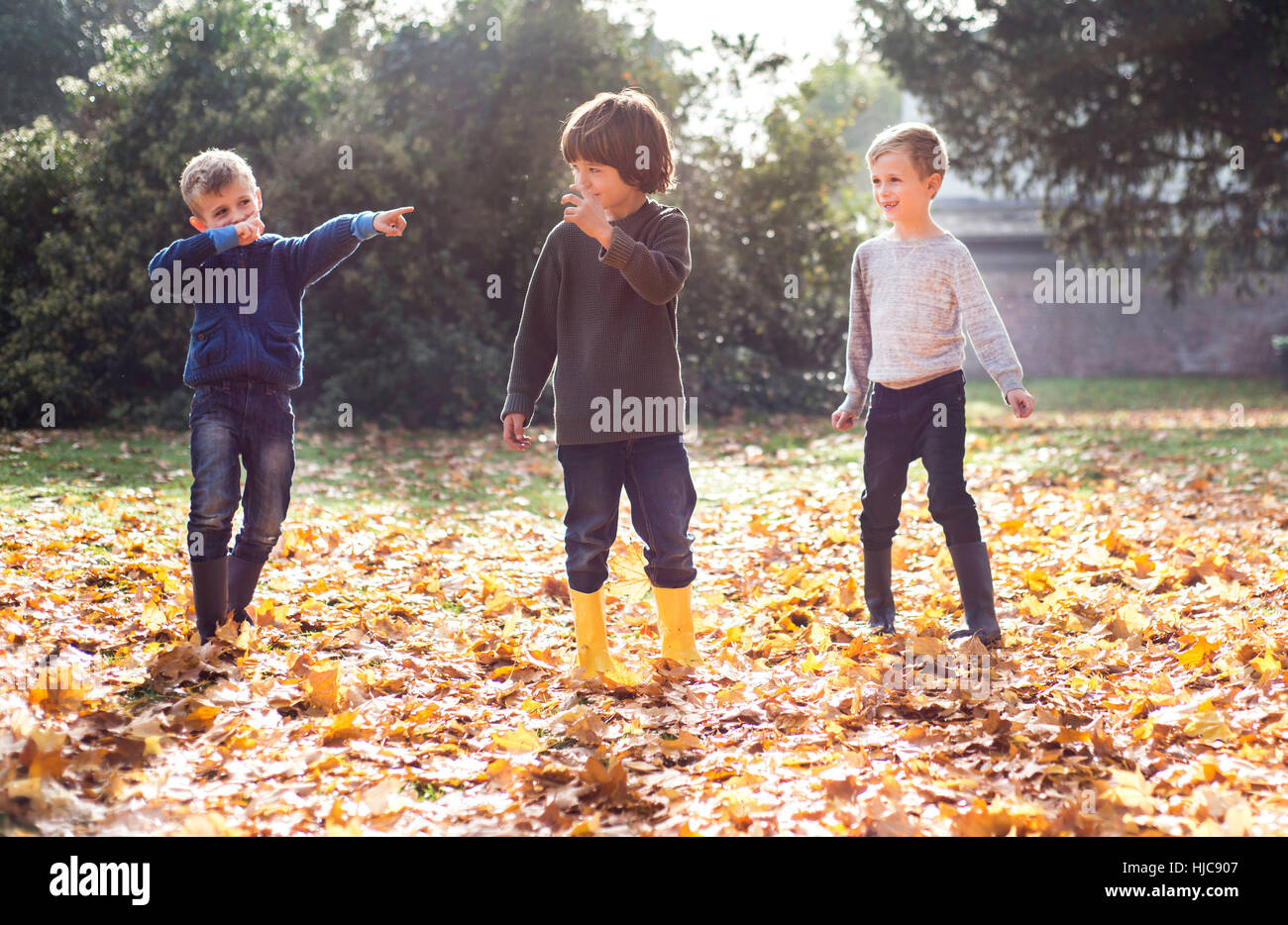 Boys and the outdoors hi-res stock photography and images - Alamy