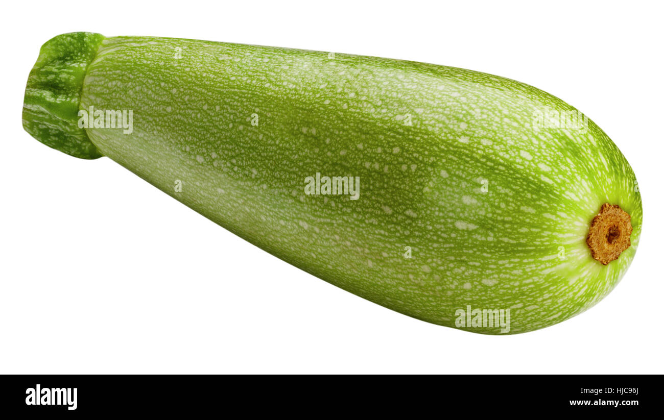vegetable marrow isolated on white background with clipping path Stock ...